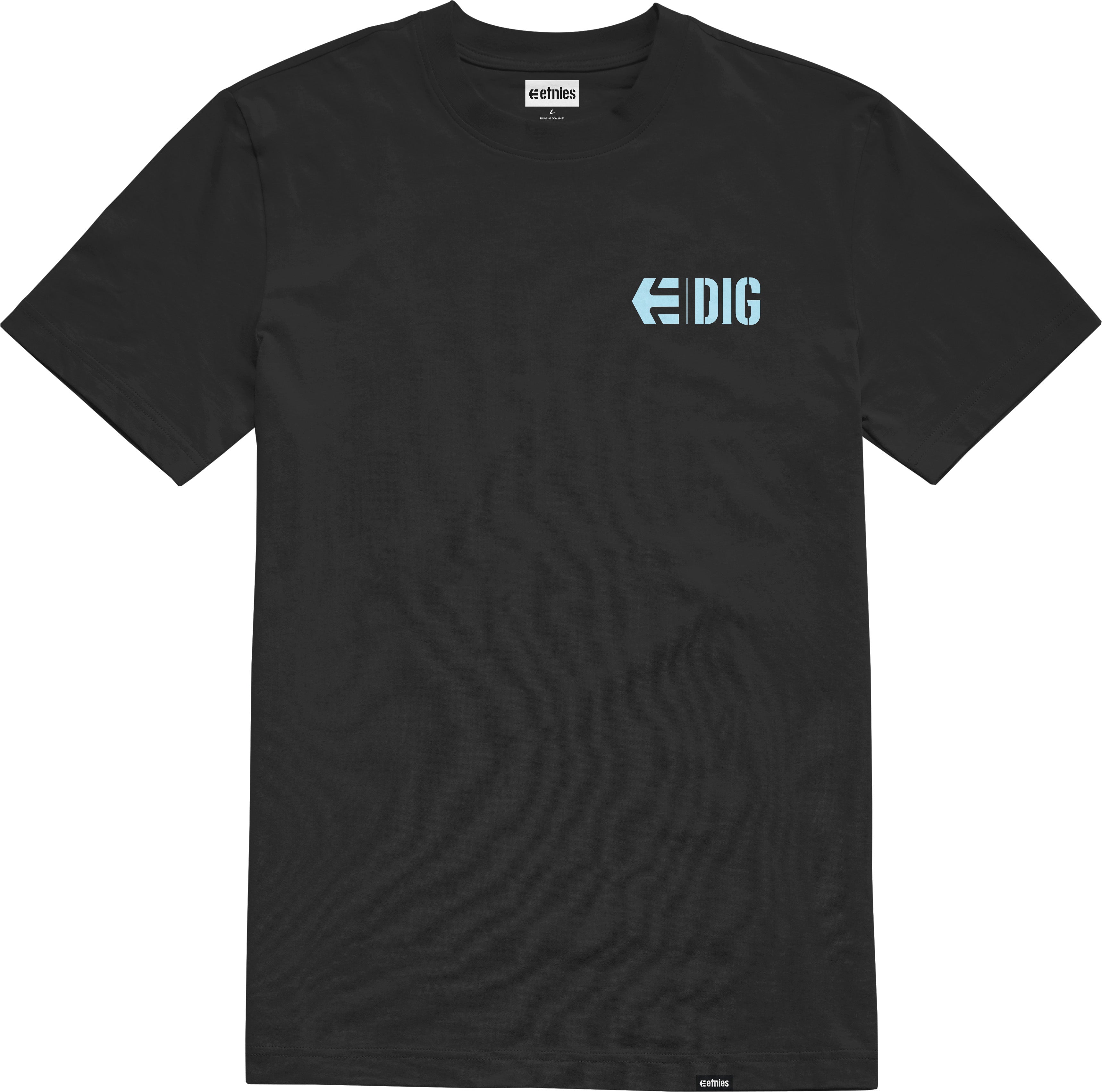 DIG X etnies T-Shirt Black – DIG BMX